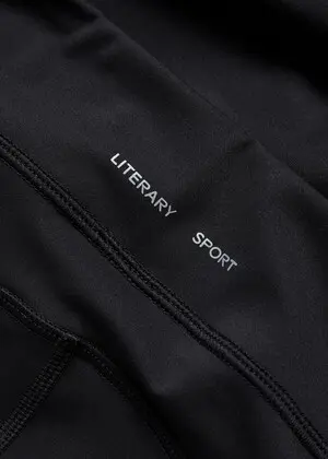Literary Sport Lena Stretch-jersey Capri Leggings