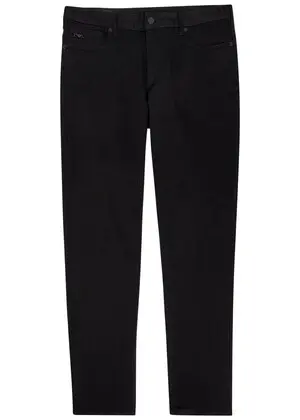 Emporio Armani Slim-leg Jeans - Black