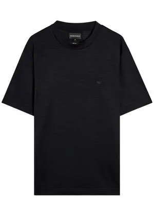 Emporio Armani Embroidered T-shirts For Men