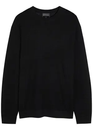 Emporio Armani Trimmed Sweaters For Men