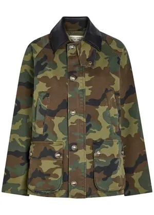 NILI LOTAN Andrew Camouflage-Print Jacket