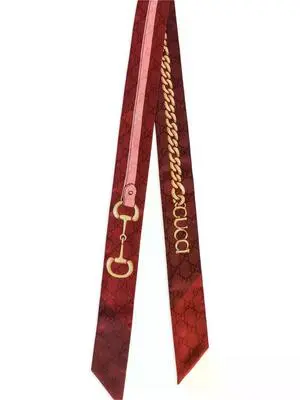 Gucci Printed Silk Scarf