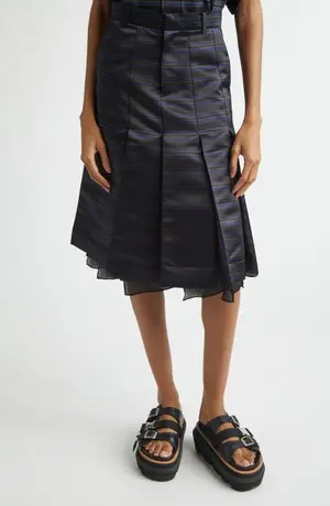 Sacai Box Pleat Skirts
