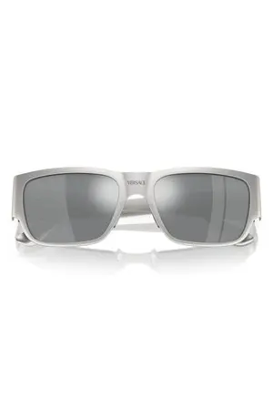 Versace 56mm Square Sunglasses