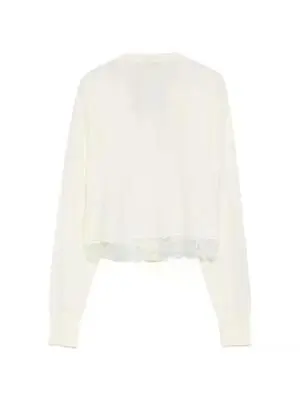 N°21 Lace Trim Cardigan