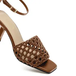 ALTA Francca Woven Sandals - Brown