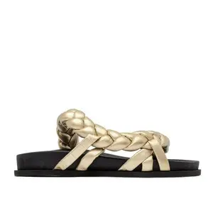 ALTA Corinna Braided Sandals - Gold