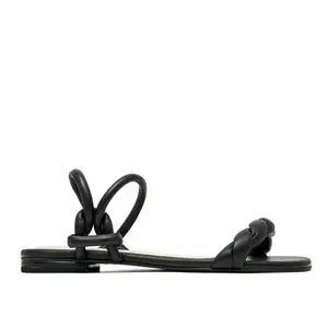 ALTA Stella Leather Sandals Black