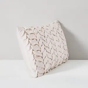 LUSH DECOR Chanterelle Cotton Pillow Cover