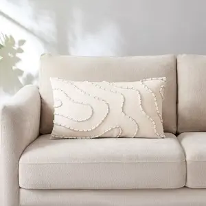 LUSH DECOR Yara Cotton Pillow Cover