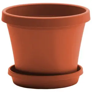 BLOEM 14 Inch Terra Pot Planter - Brown