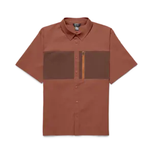 COTOPAXI Sumaco Short-sleeve Shirt - Faded Brick/acorn