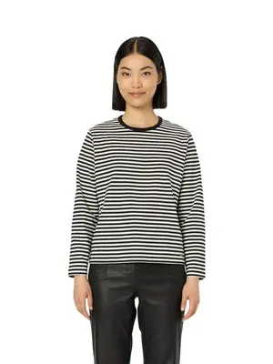 Gerard Darel Hulia Striped Long Sleeve Top