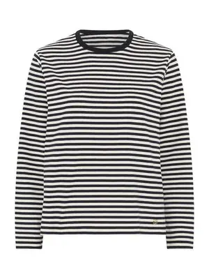 Gerard Darel Hulia Striped Long Sleeve Top