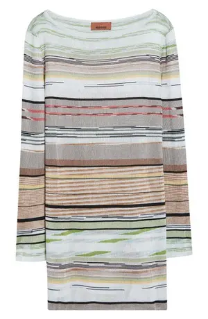 Missoni Flame Space Dye Stripe Minidress