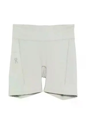 On Logo-print Performance Shorts - Green