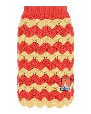 Gucci Chevron Knit Skirt