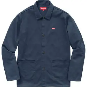Supreme Shop Jacket - Light Navy Blue