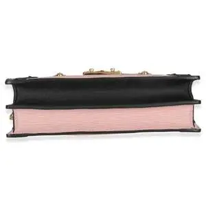 LOUIS VUITTON Rose Ballerine Epi Trunk Clutch - Pink
