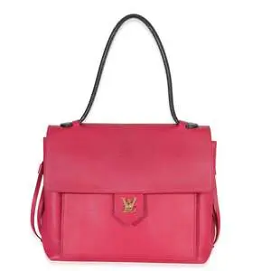 LOUIS VUITTON Pebbled Calfskin Lockme Pm