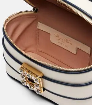 ROGER VIVIER Très Vivier Micro Vanity Bag - White
