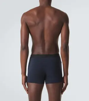 TOM FORD Set Of 2 Cotton-blend Briefs - Multicoloured