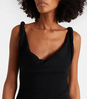 VIVIENNE WESTWOOD Anna Cotton Tank Top - Black