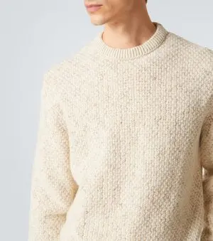 Loro Piana Wool, Cashmere, Linen, And Silk Sweater