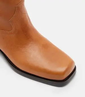 Paris Texas Roxanne Leather Knee-high Boots - Brown