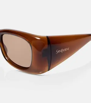 Saint Laurent Sl 901 Howl Sunglasses - Brown