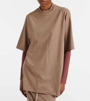 Rick Owens Oversized Cotton Jersey T-shirt