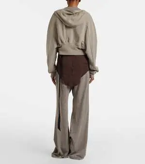 Rick Owens Cotton-blend Jersey Sweatpants