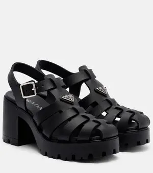 Prada Round Toe Sandals For Women