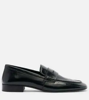 Dries Van Noten Patent Leather Penny Loafers