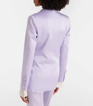 Nina Ricci Crepe Satin Blazer