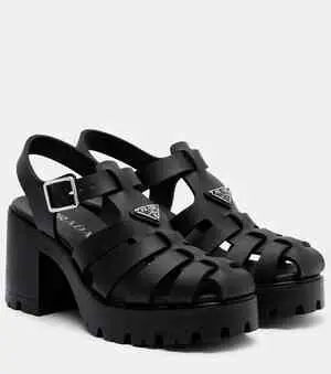 Prada Round Toe Sandals For Women