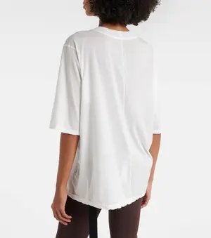 Rick Owens Oversized Cotton Jersey T-shirt With Attached Belt