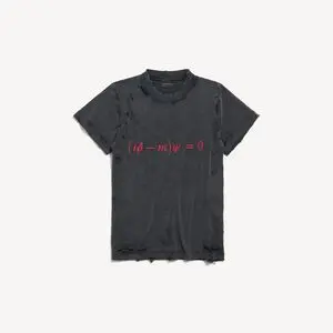 Balenciaga Dirac Equation Fitted T-shirt