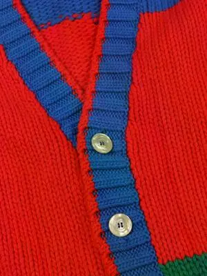 Gucci 2010s V-neck Buttoned Wool Cardigan