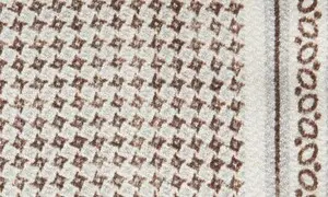 JACK VICTOR Cypress Silk Pocket Square - Grey