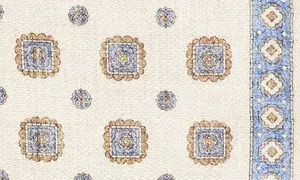JACK VICTOR Ronge Silk Pocket Square - Ecru