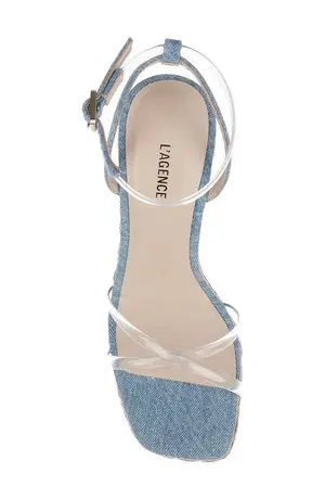 L'AGENCE Malone Espadrille Platform Wedge Sandal