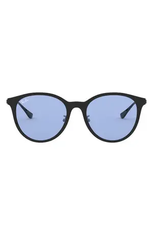 Ray-ban 55mm Square Sunglasses - Black/blue