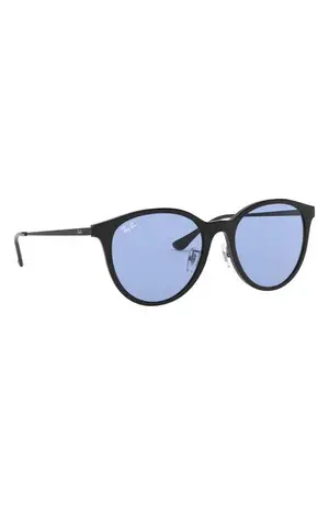 Ray-ban 55mm Square Sunglasses - Black/blue