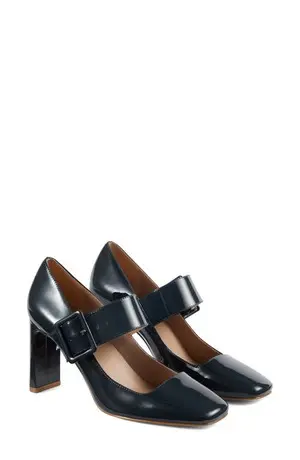 LK BENNETT Phoebe Mary Jane Pumps - Navy