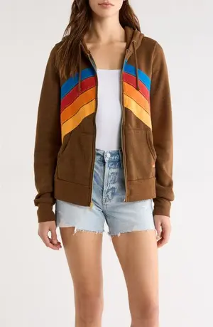 Aviator Nation Chevron Sweatshirts Hoodies For Women