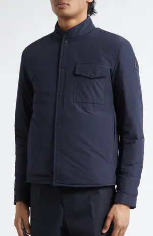Moncler Zonda Water Repellent Down Jacket - Navy Blue