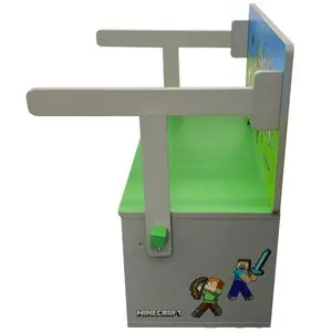 MINECRAFT 2-in-1 Bench & Table Wooden Seating