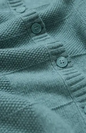 SEASALT CORNWALL Coweth Merino Wool-blend Cardigan - Lichen