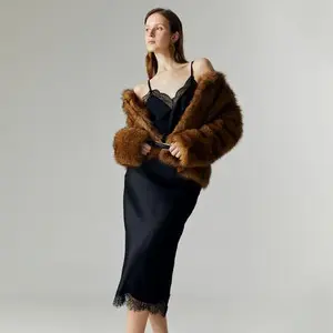 ATS Althea Satin Lace Skirt